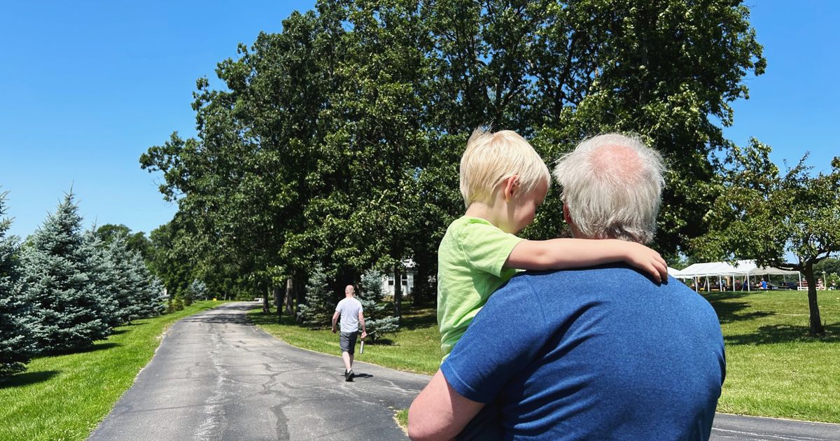 A family visit in July